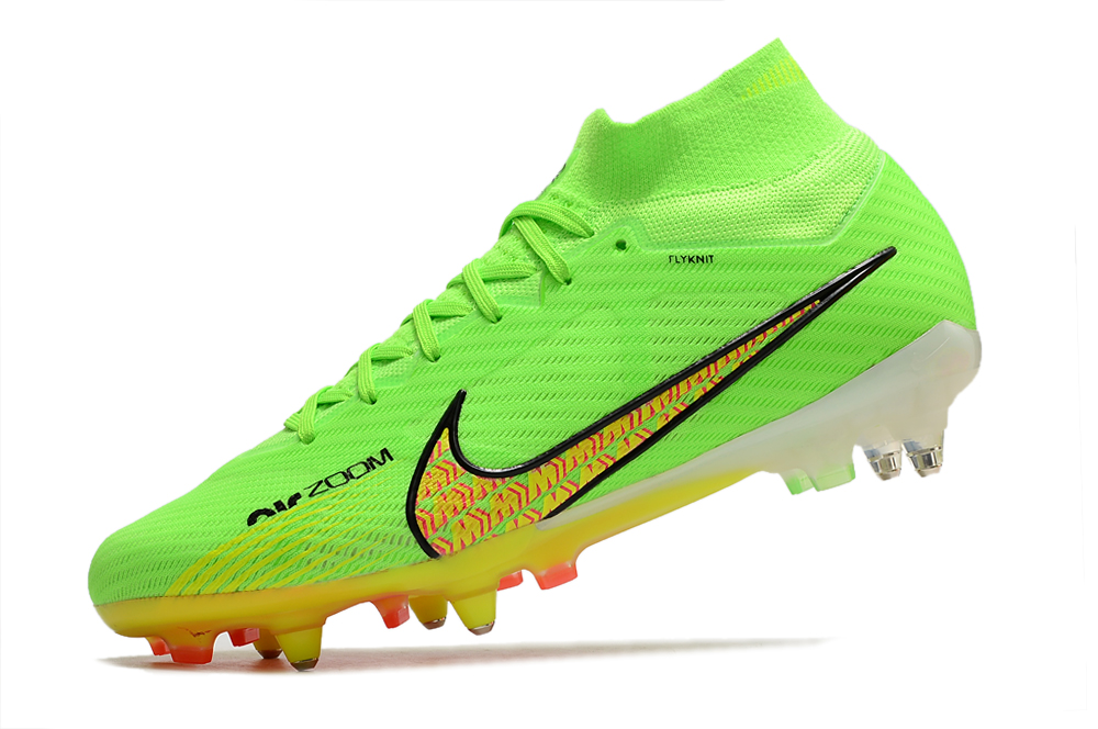 Botas de Fútbol Nike Air Zoom Mercurial Superfly IX Elite SG Verde ...
